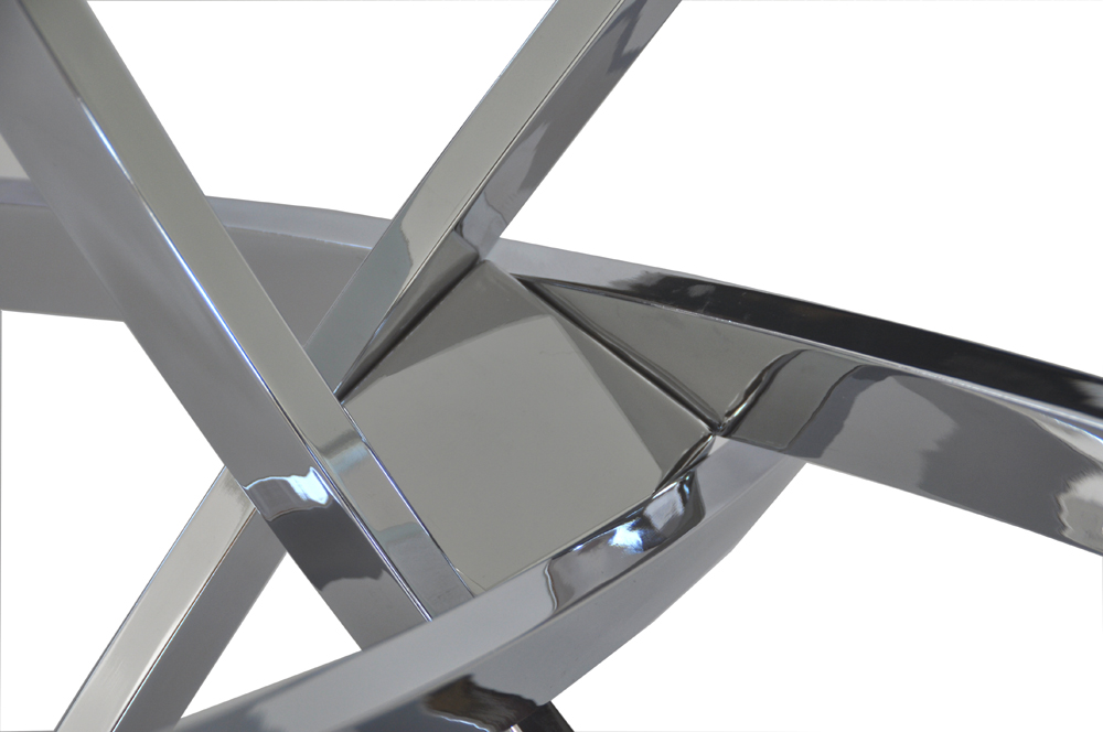 Genesis Console Table Silver