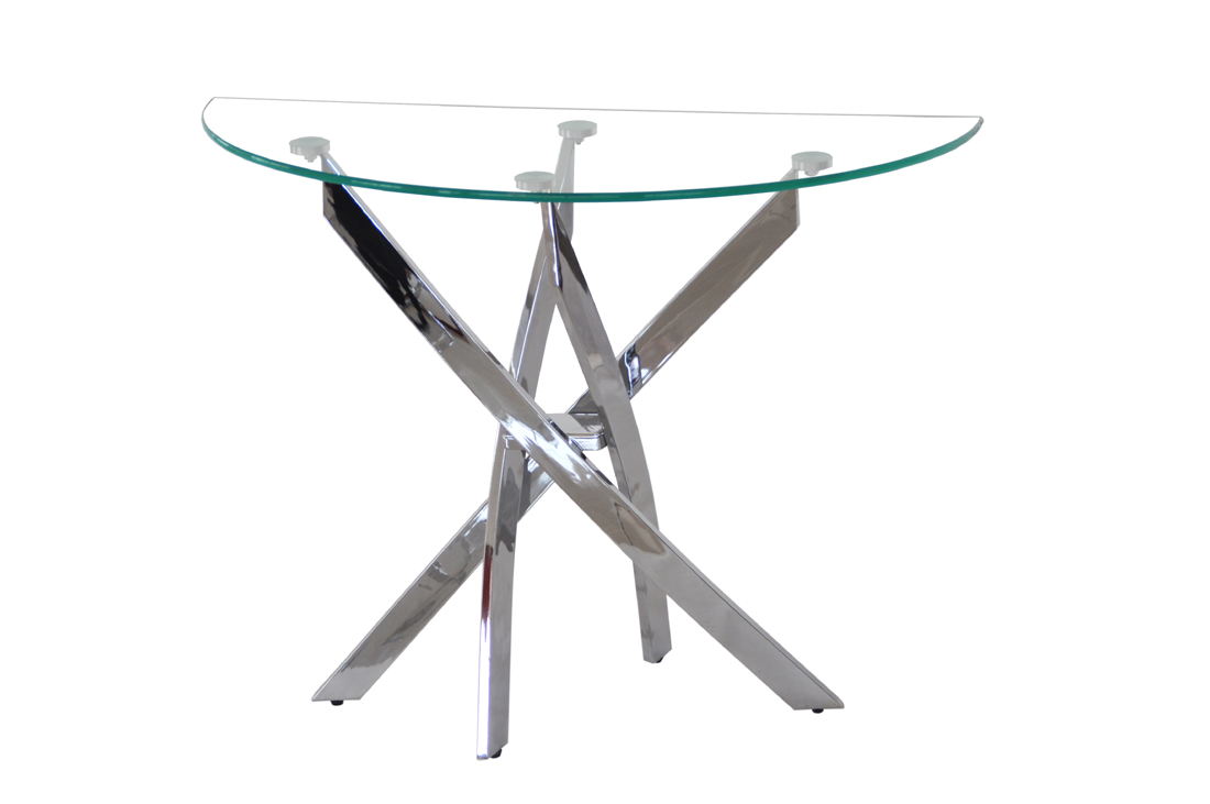 Genesis Console Table Silver